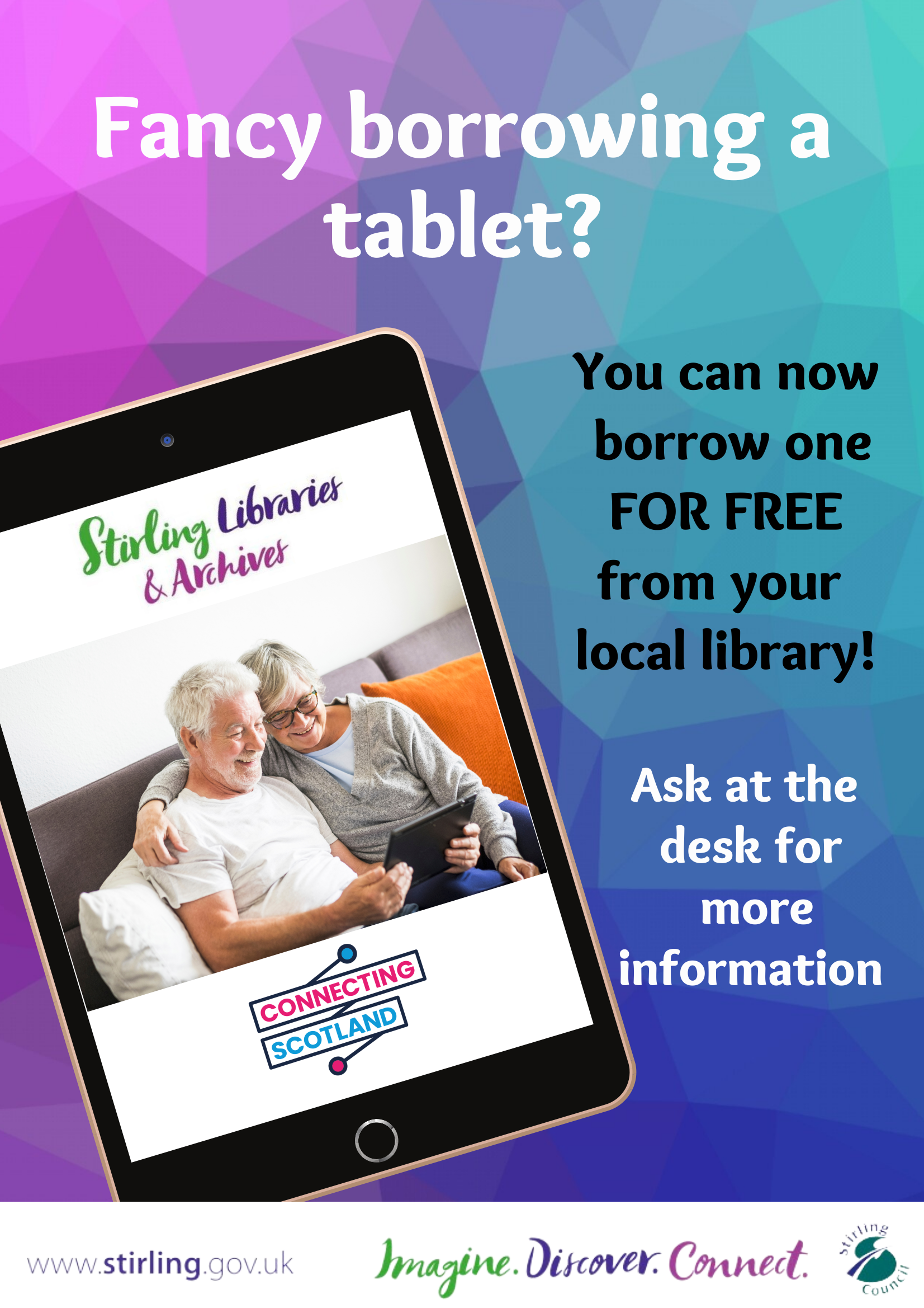 Library Tablet Lending - Kippen Community Council