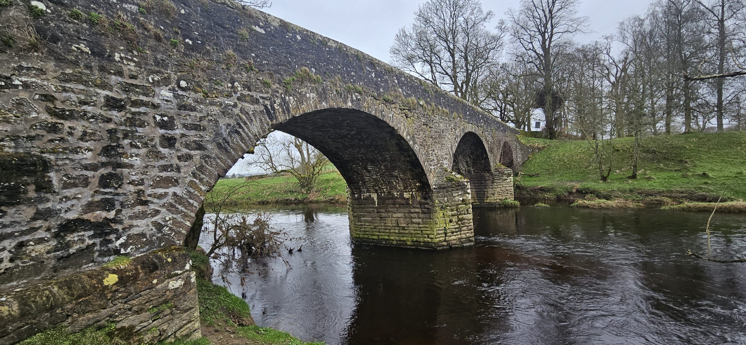 Closure of Cardross Bridge as major works start on 250-year-old ...